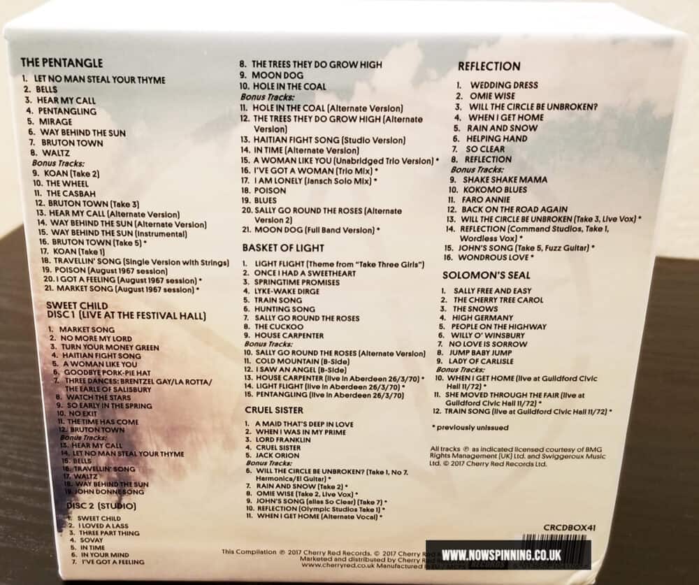 Pentangle The Albums: 1968-1972 - 7CD Box Set - Unboxing Review