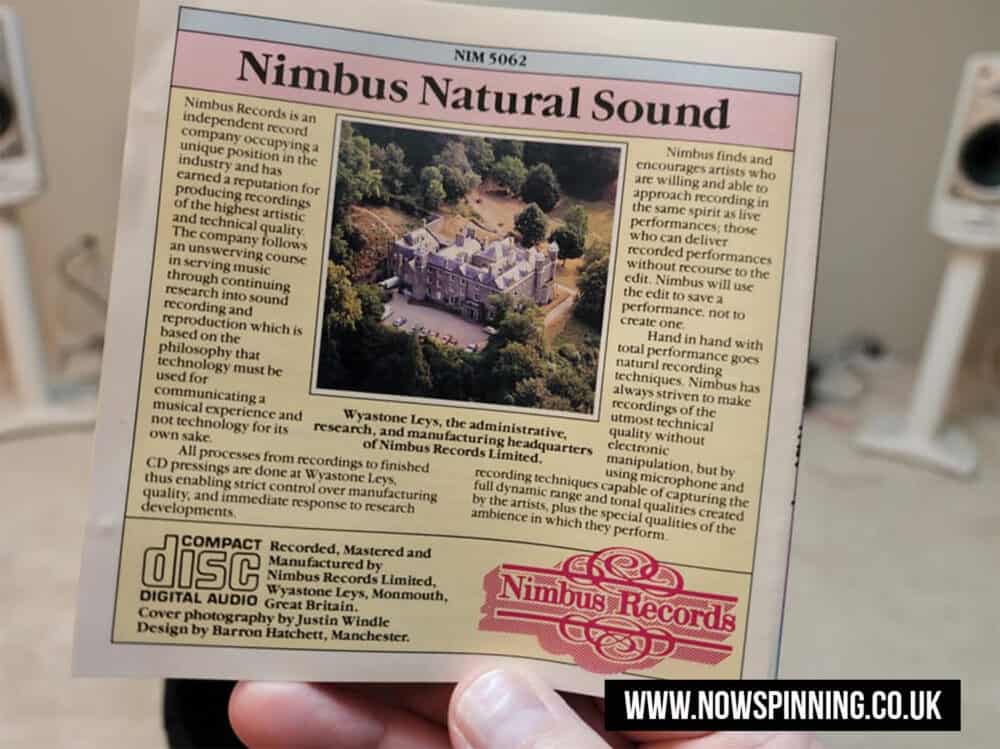 The CD at 40 years - Nimbus Records - Now Spinning Magazine